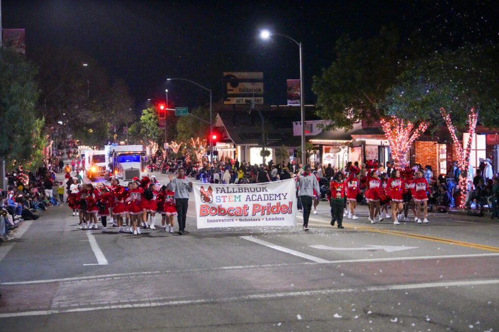FUESD Shines Bright in the Annual Fallbrook Holiday Parade | Fallbrook ...